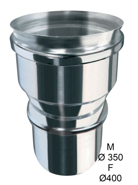 Augmentation Diamètre 350 Mâle Vers Diamètre 400 Femelle Tubest 360536 Alain Freel Tubage Inox