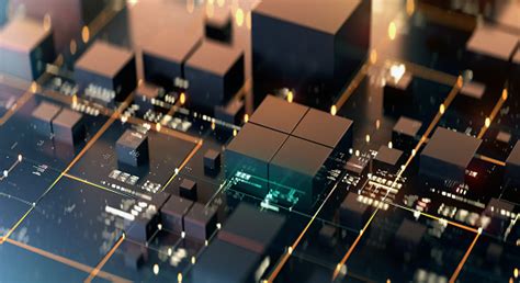 미래 블록 네트워크 배경입니다 빅 데이터와 미래 기술 개념 0명에 대한 스톡 사진 및 기타 이미지 0명 3차원 형태