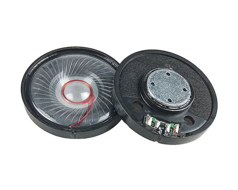50mm Headphone Speaker Driver Unit 32ohm 112db 2pcs Earpadfix