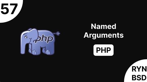 شرح Php Named Arguments Youtube
