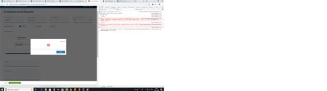 Dms Template Library Edit Template Showing Error In Console When Duplicate Template Is
