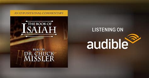 The Book Of Isaiah Audiobook By Chuck Missler