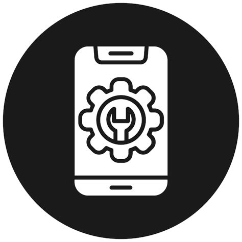 Premium Vector Mobile Configuration Vector Icon Can Be Used For Online Marketing Iconset