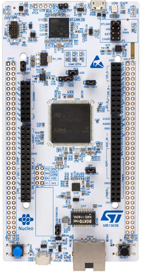 Solved Nucleo 144 Stm32h755zi Vs Stm32f767zi Stmicroelectronics
