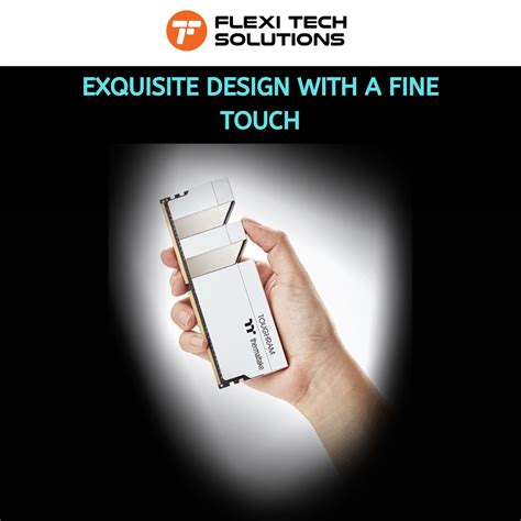 Thermaltake Toughram Ddr4 3600mhz 8gbx2 Black White Gaming Ram Flexi Tech