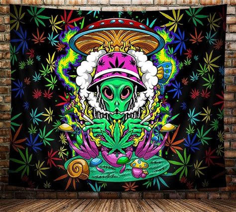 Trippy Weed Tegning Pin By Steve J On Say What Alien Drawings