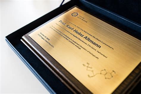 Tony Holý Lecture Karl Heinz Altmann