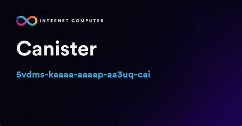 blackholed canister does not exist on the ic dashboard developers