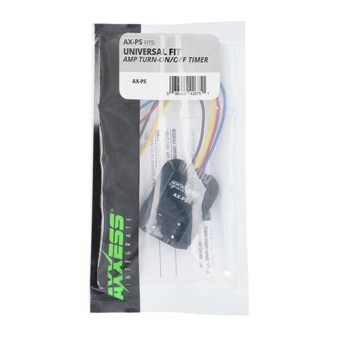 Axxess Interfaces Universal Amplifier On Off Timer Module Australian Car Audio