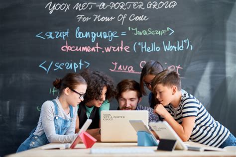 Ynap Supports The Hour Of Code Initiative Theindustryfashion