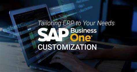 Sap Business One Customization Tailoring Erp To Your Needs Accelon Technologies