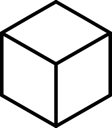 Cube Line Icon 10320158 Vector Art At Vecteezy