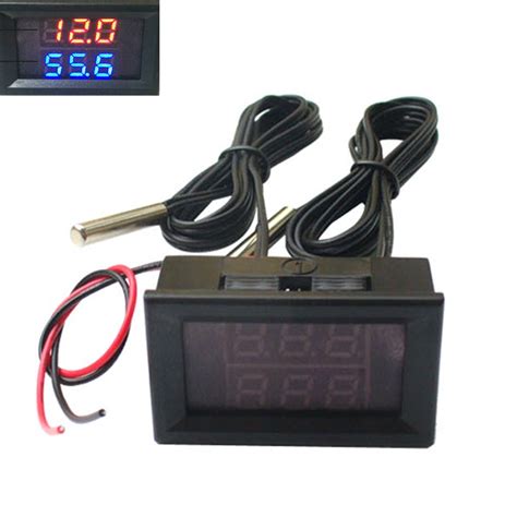 Dual Display Digital Car Intercooler Thermometer Supercharger Temperature Gauge Sensor Shopee