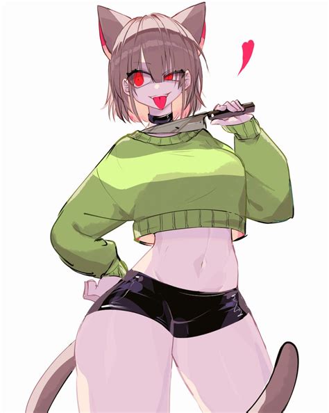 Rule 34 1girls Aged Up Breasts Brown Hair Cat Ears Cat Tail Chara Clothed Clothing Female
