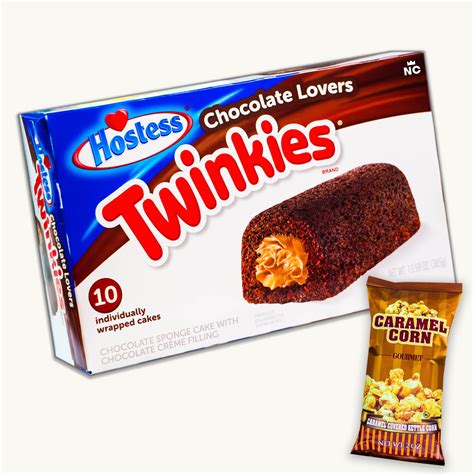 Hostess Chocolate Lovers Twinkies 1 10ct Pack Gourmet Caramel