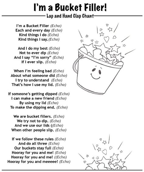 Bucket Filler Craft Activity Teacher Worksheets Digital Download