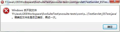 java error in generating test cases when using evosuite eclipse