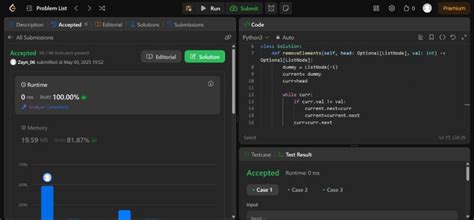 100daysofcode leetcode python linkedlists codeeveryday saarah zayn
