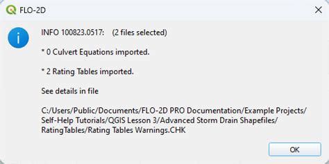 Type 4 Tables Group — Flo 2d Tutorials Documentation