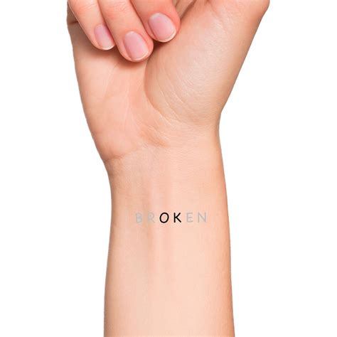 Broken Tattoo Designs