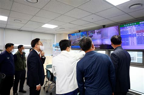 조규홍 장관 아주대병원 권역외상센터 방문