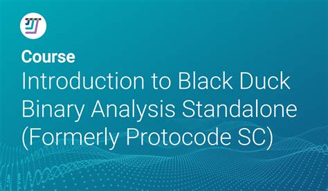 Introduction To Black Duck Binary Analysis Bdba Standalone