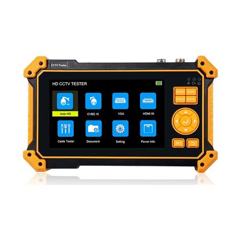 5in Cctv Tester 8mp Ahd Cvi Tvi Sdi Video Surveillance Camera Monitor 4k Cftv Tester With Vga
