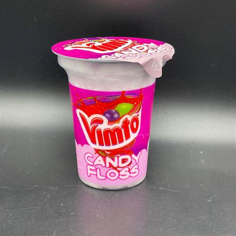 New Vimto Candy Floss Tub 20g Uk New