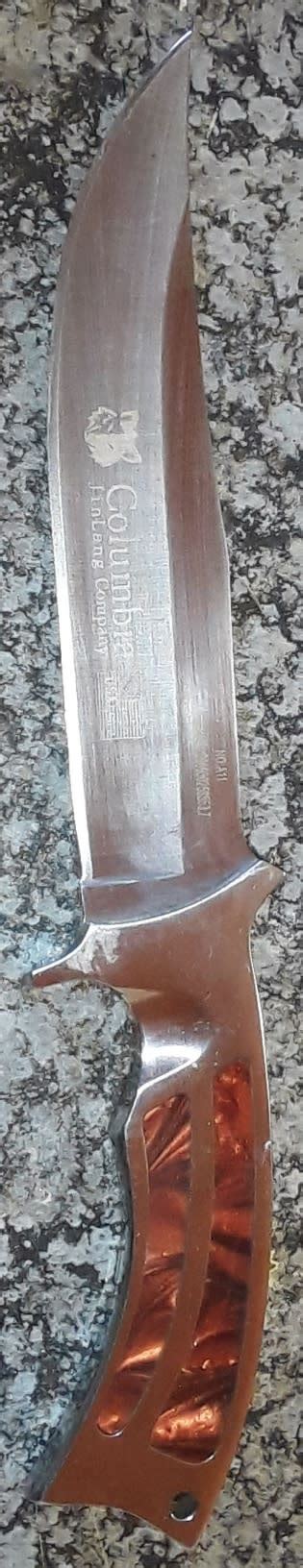 Hunting Knives - COLUMBIA JINLANG COMPANY 11` HUNTING KNIFE, NEW USA ...