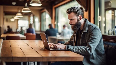 download man laptop computer royalty free stock illustration image
