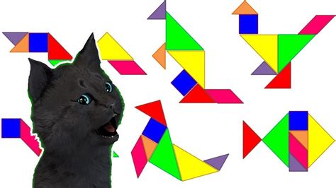 ТРИ КОТА СОБИРАЕМ ПРЕДМЕТЫ ИЗ ТРЕУГОЛЬНИКОВ С ГОВОРЯЩИМ СУПЕР КОТОМ ИГРА для ДЕТЕЙ Youtube