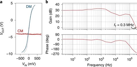 OPA Performance A Measured Large Signal D C Gain Of Two Different OPA Download Scientific
