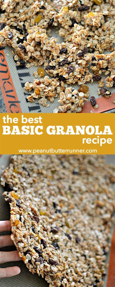 The Best Basic Granola Recipe