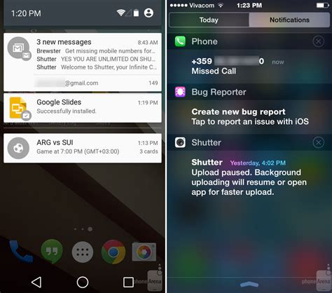 Notifications On Android And IOS Download Scientific Diagram