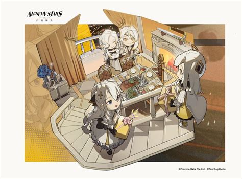 Carleen Alchemy Stars Schwartz Alchemy Stars Alchemy Stars Highres Official Art Box