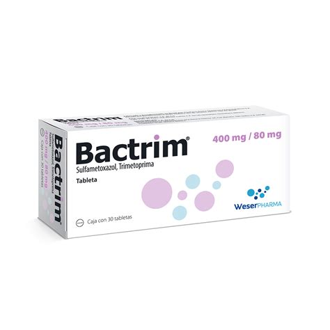 Bactrim Ad 40080 Mg C30 Tabletas Farmapronto