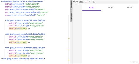 android tablayout 使用以及自定义样式 掘金
