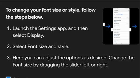 Re Setting Text Font Samsung Community