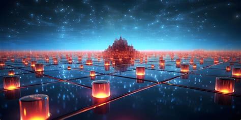 interconnected quantum computing cyber cells in a global network