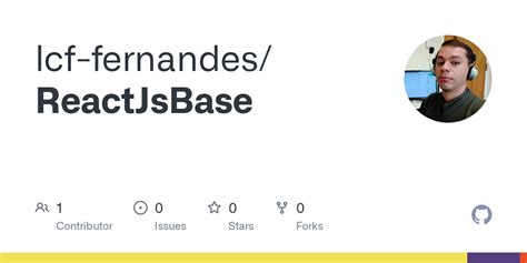 github lcf fernandes reactjsbase