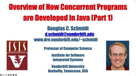 overview of how concurrent programs are developed in java part 1