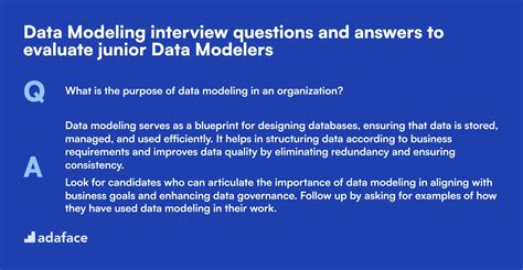 39 data modeling interview questions adaface
