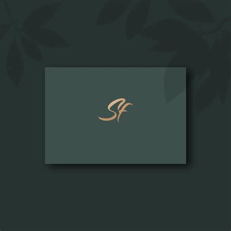 Premium Vector Sf Logo Design Template