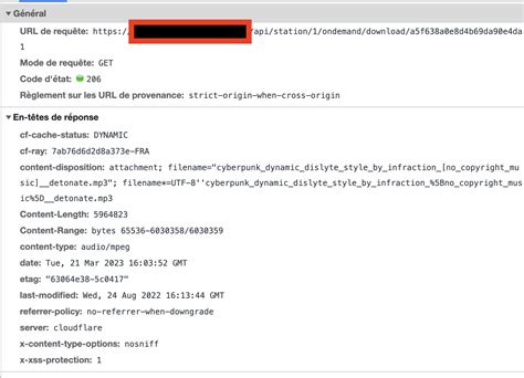 Cors Issue With On Demand Download Urls · Issue 6164 · Azuracast