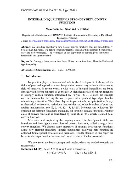 PDF INTEGRAL INEQUALITIES VIA STRONGLY BETA CONVEX FUNCTIONS