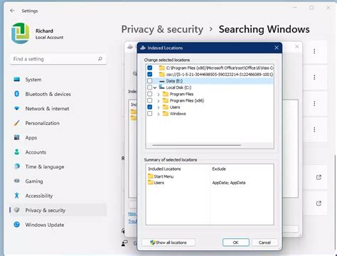 how to add or remove index locations in windows 11 geek rewind