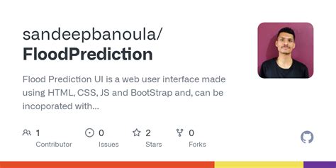 Github Sandeepbanoula Floodprediction Flood Prediction Ui Is A Web User Interface Made Using