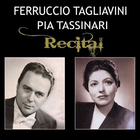 ‎ferruccio Tagliavini Pia Tassinari Recital Album By Ferruccio