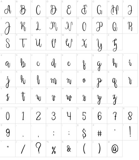 Java Fonts List