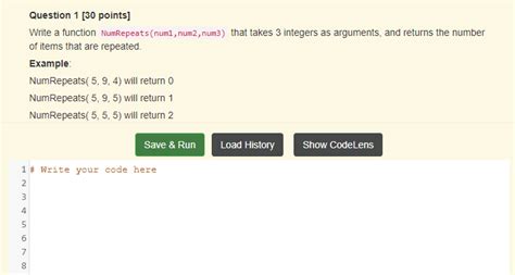 solved question 1 [30 points] write a function